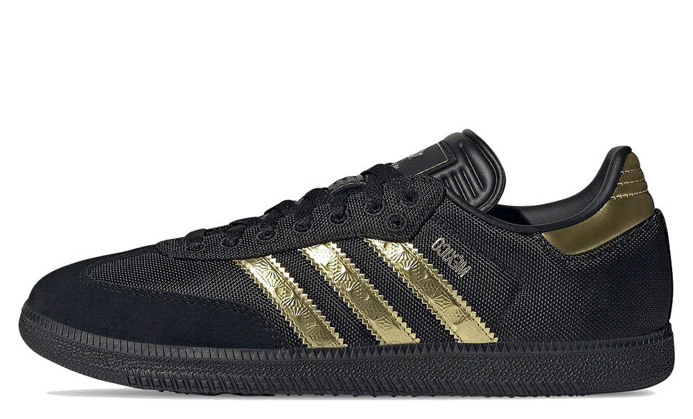 adidas Samba OG Mexico Black Gold Metallic | JH5656 | The Sole Supplier