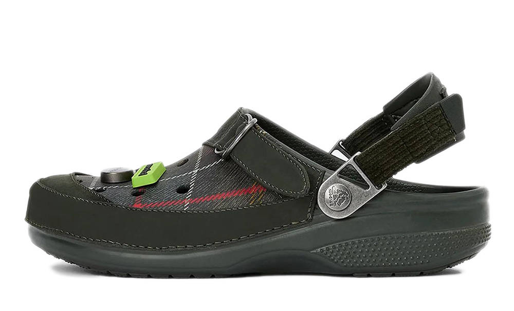 Barbour x Crocs Classic Clog RO Black | 210898-3VT | The Sole Supplier