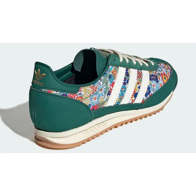 Liberty London x adidas SL 72 OG Collegiate Green | JH7226 | The Sole ...