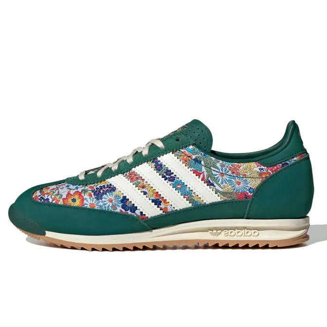 Liberty London x adidas SL 72 OG Collegiate Green | JH7226 | The Sole ...