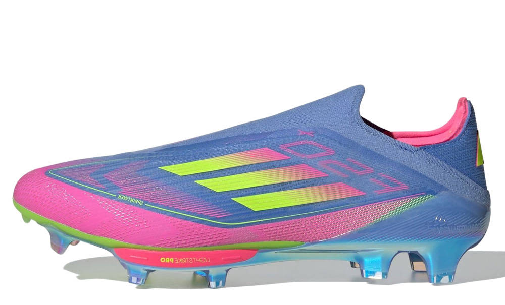 BAPE x adidas F50 Blue Pink | JS0573 | The Sole Supplier