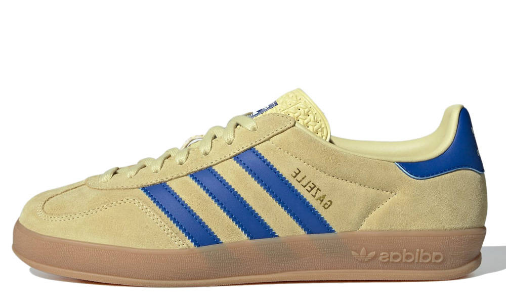 Blue and Yellow Adidas Sneakers | The Sole Supplier