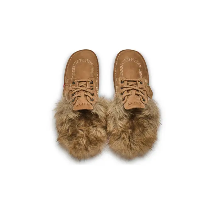 MAINS x Kickers Kick Mule Tan Nubuck | The Sole Supplier