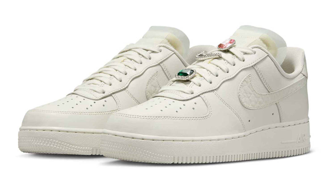 Nike Air Force 1 Low Premium Blings Light Bone | DN5463-001 | The Sole ...
