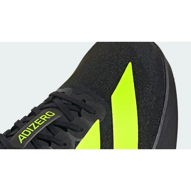 adidas Adizero Evo SL Black Lucid Lemon | JR5842 | The Sole Supplier