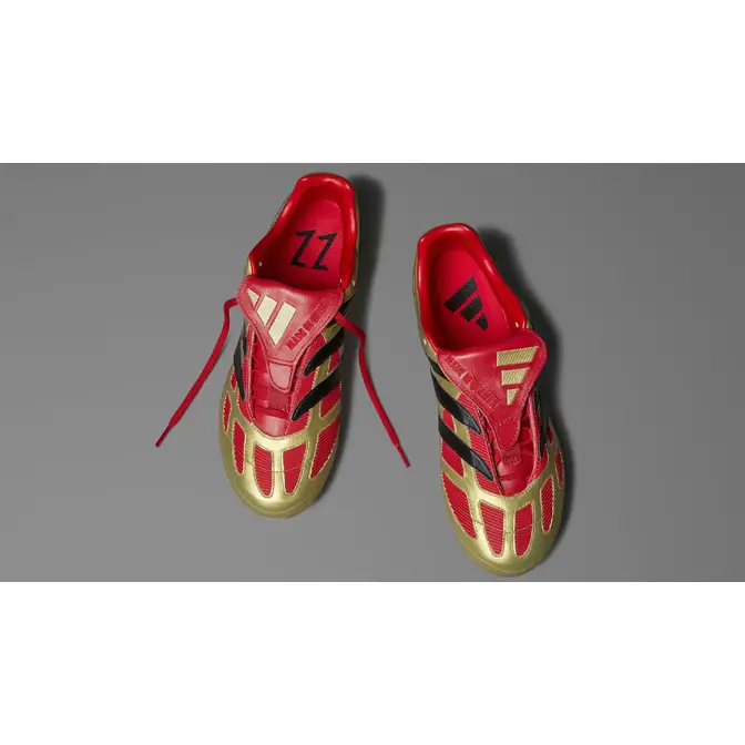 Zinedine Zidane x adidas Predator Precision FG "Gold Metallic" | IH0944 ...