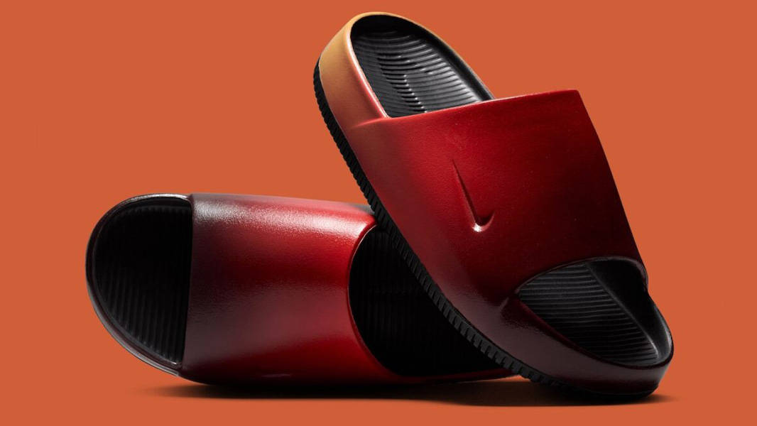 A'ja Wilson x Nike Calm Slide Rush Red | HM0275-700 | The Sole Supplier