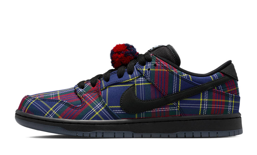 Nardwuar x Nike SB Dunk Low Red Blue | II1493-600 | The Sole Supplier
