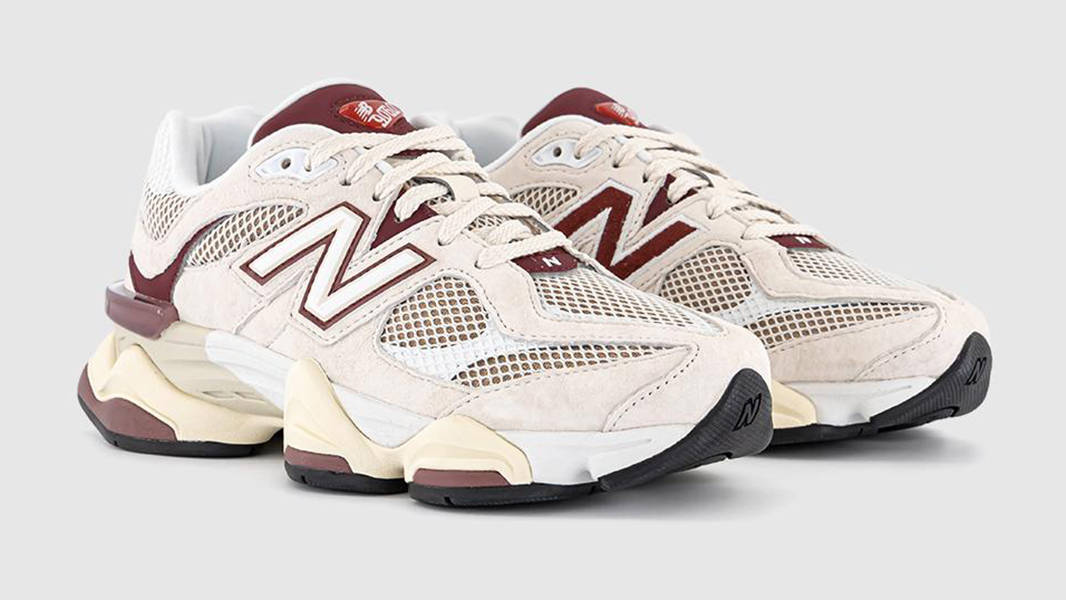 New Balance 9060 Linen Burgundy | U9060PSD | The Sole Supplier