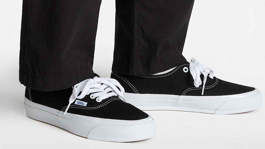 Vans Authentic LX 44 Black Off White | VN000CQABA2 | The Sole Supplier