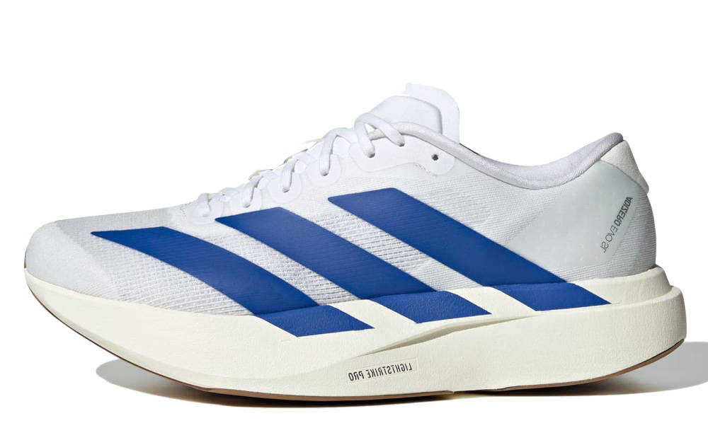 adidas Adizero EVO SL White Royal Blue | JS4494 | The Sole Supplier