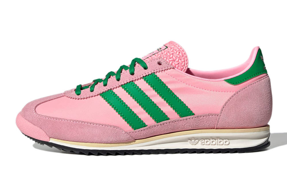 Pink and Green Adidas Sneakers | The Sole Supplier