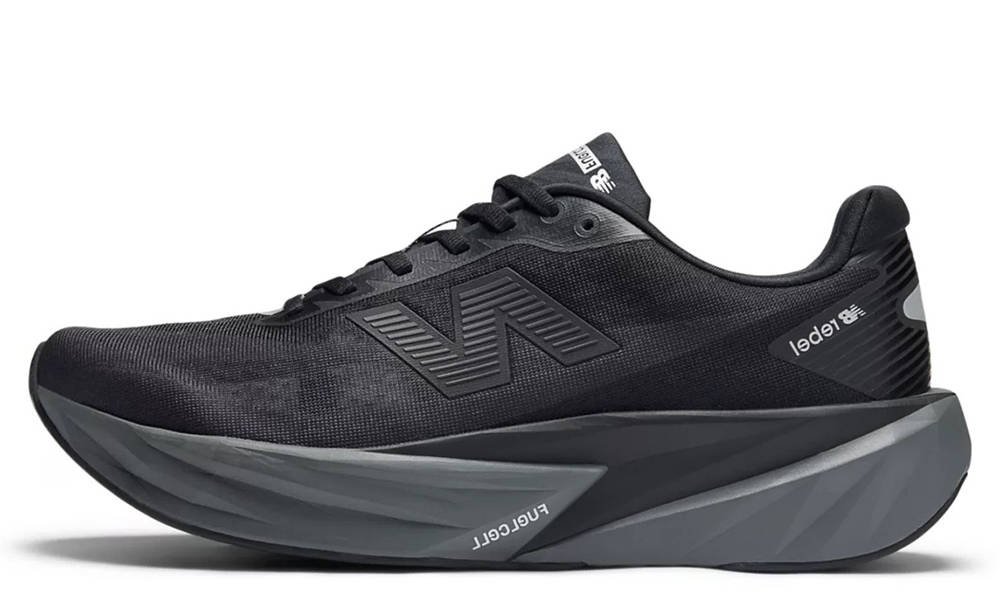 New Balance FuelCell Rebel v5 Black Castlerock | MFCXLC5 | The Sole ...