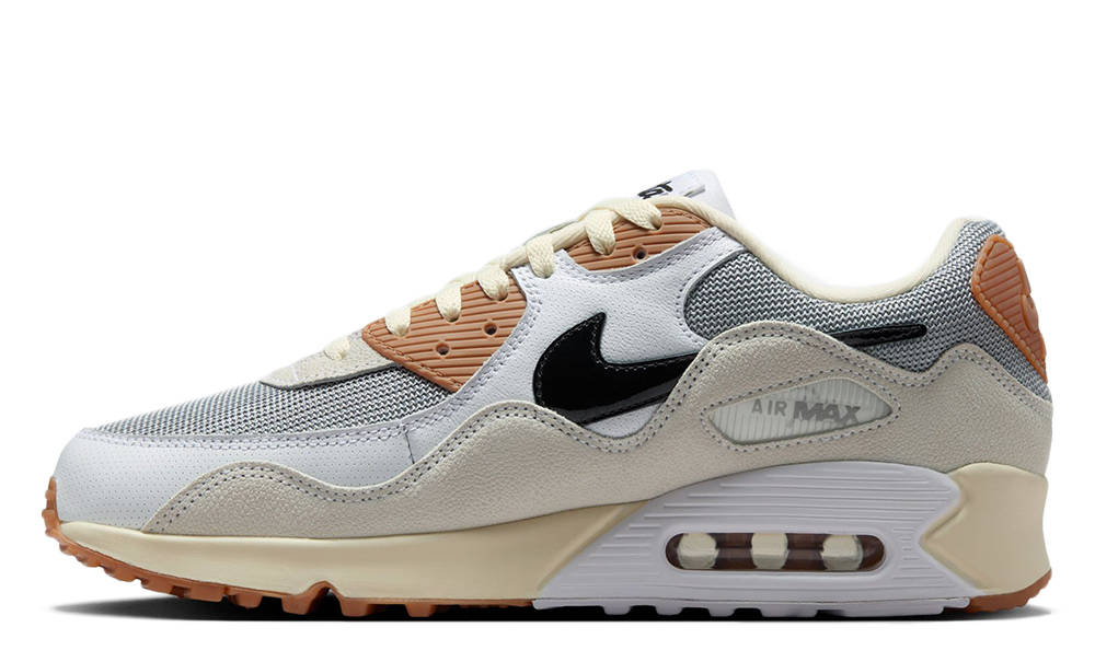 Patta x Nike Air Max 90 Waves White Particle Grey | IF5605-001 | The ...