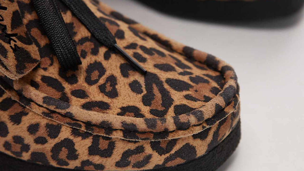 Clarks Wallabee Evo Suede Leopard Print | 148662240 | The Sole Supplier