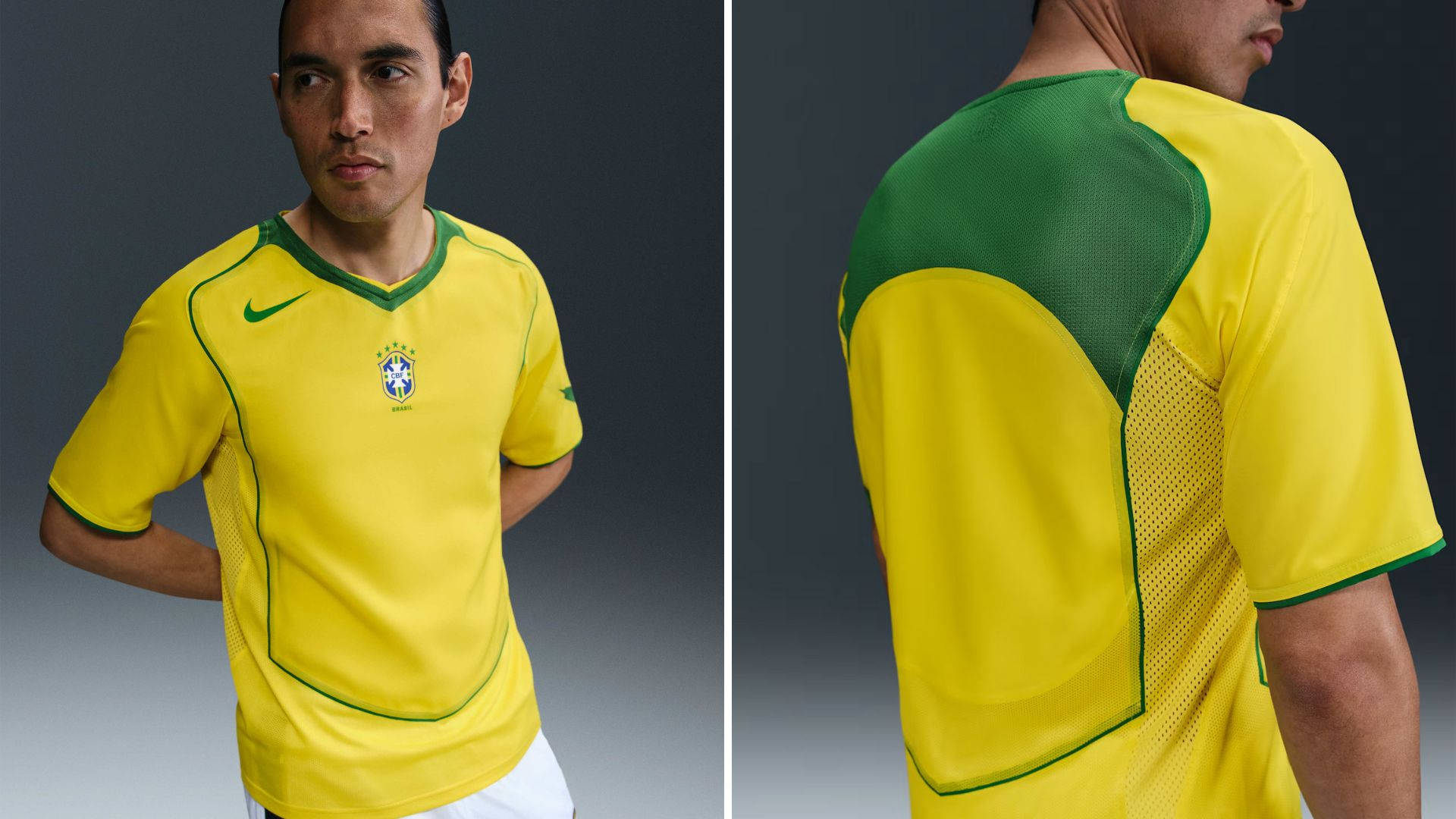 Nike Are Bringing Back The Legendary 2004 Brazil Total 90 Kit
