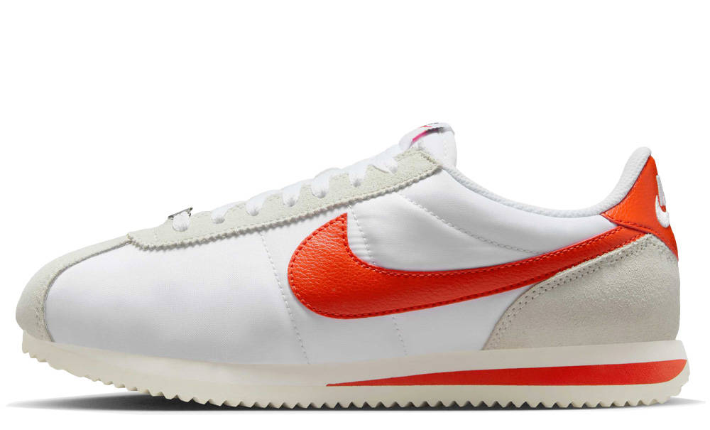 Nike Cortez Textile White Picante Red | DZ2795-104 | The Sole Supplier