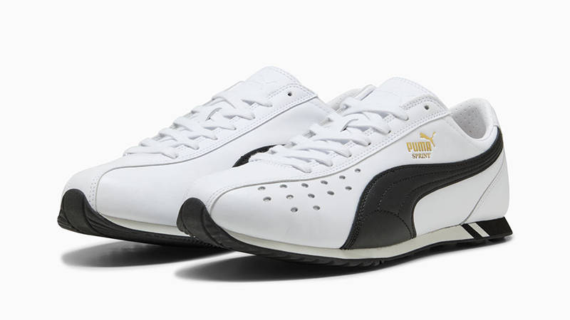 PUMA Sprint White Black | 402960-01 | The Sole Supplier