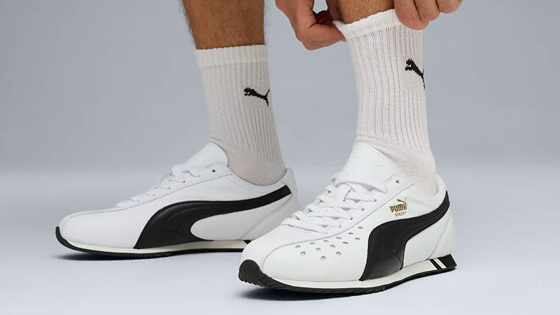 PUMA Sprint White Black | 402960-01 | The Sole Supplier