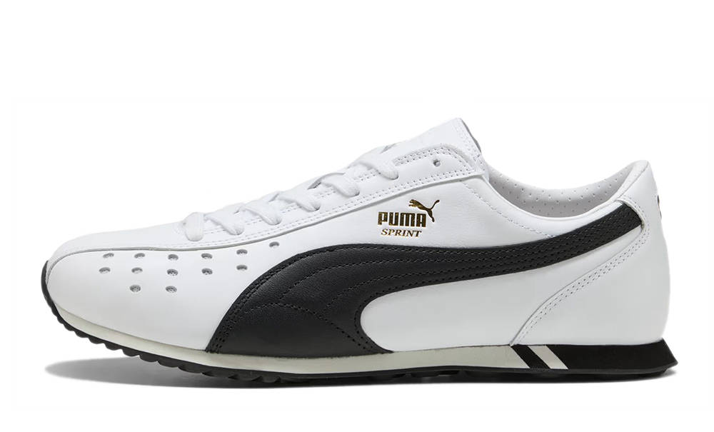 PUMA Sprint White Black | 402960-01 | The Sole Supplier