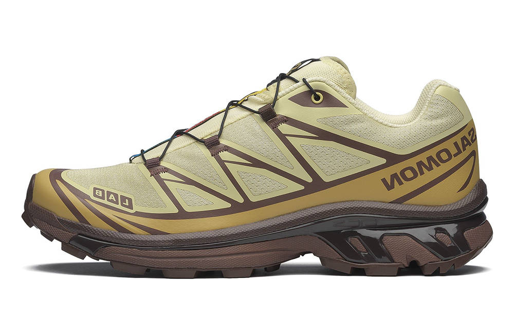 Salomon XT-6 Dusty Yellow French Roast | L47869500 | The Sole Supplier