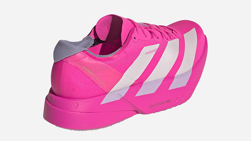 adidas Adizero Adios Pro 4 Shock Pink Womens | JR1242 | The Sole Supplier