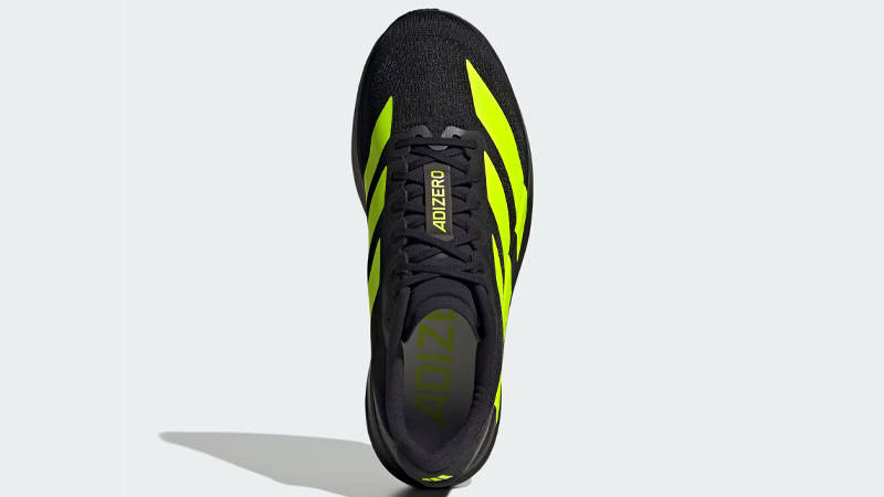 adidas Adizero EVO SL Black Lucid Lemon | JR3420 | The Sole Supplier