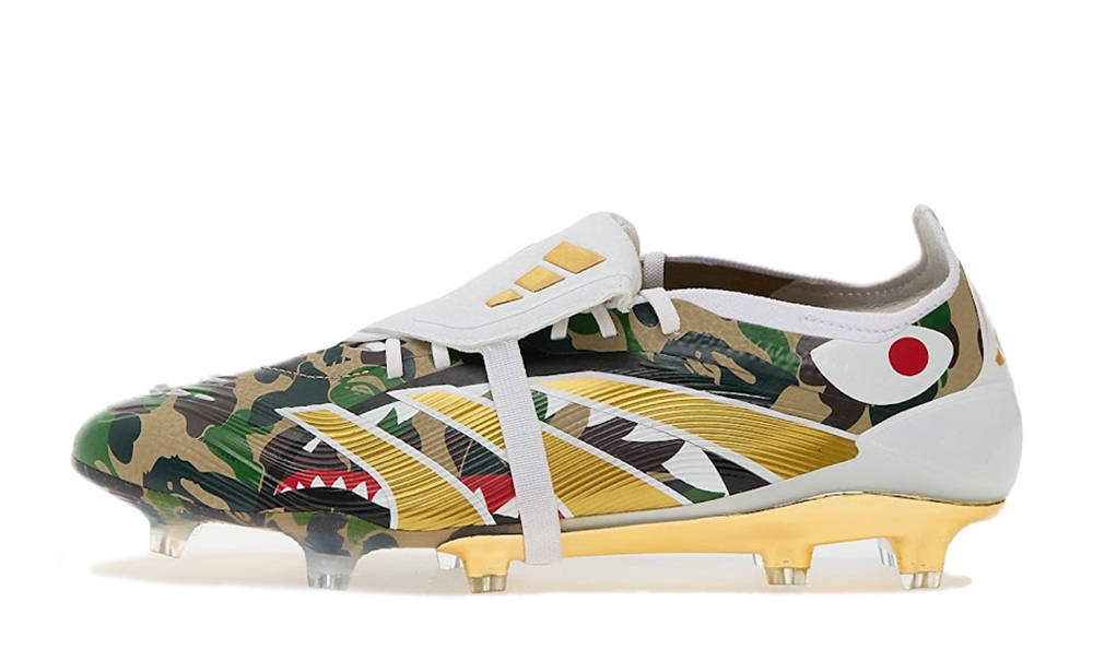BAPE x adidas Predator 25 Green Gold | The Sole Supplier