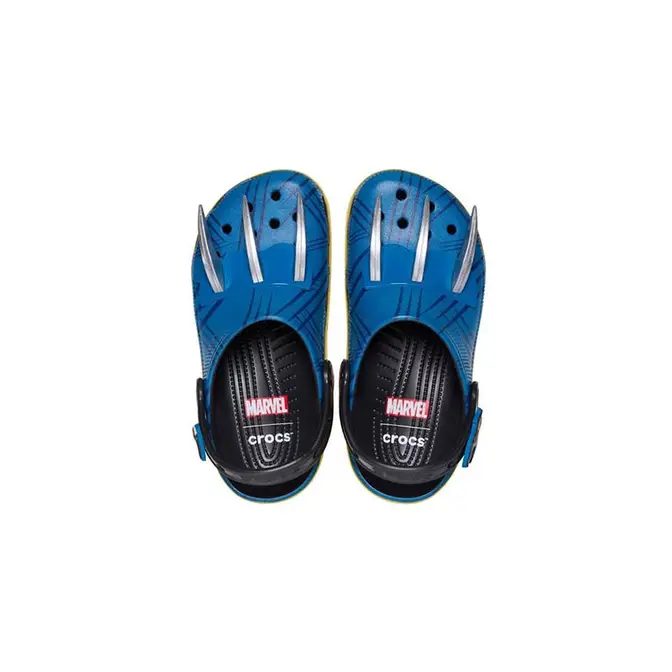Marvels Wolverine x Crocs Classic Clog Blue Yellow | 211779-90H | The ...