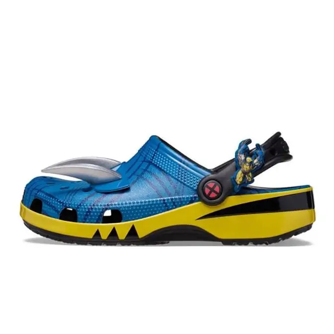 Marvels Wolverine x Crocs Classic Clog Blue Yellow | 211779-90H | The ...