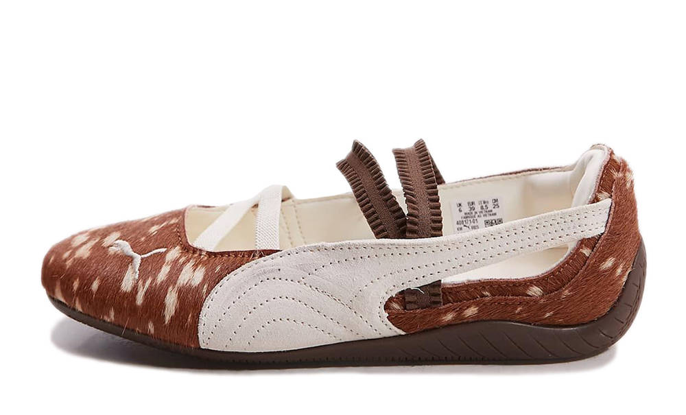 PUMA Speedcat Ballet Doelette Pony Hair Deer Print Brown ASOS Exclusive ...