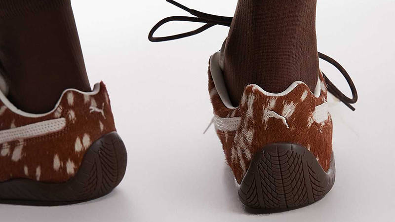 PUMA Speedcat Doelette Pony Hair Deer Print Brown ASOS Exclusive ...