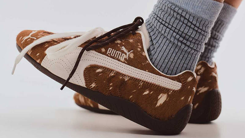 PUMA Speedcat Doelette Pony Hair Deer Print Brown ASOS Exclusive ...
