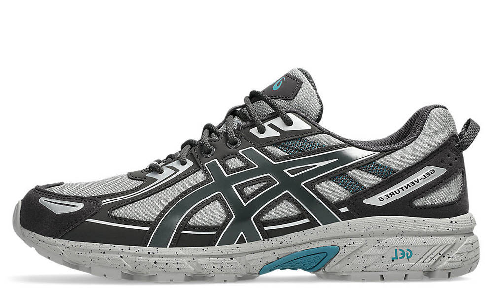 ASICS Gel-Venture 6 Cement Grey Obsidian Grey | 1203A438-028 | The Sole ...