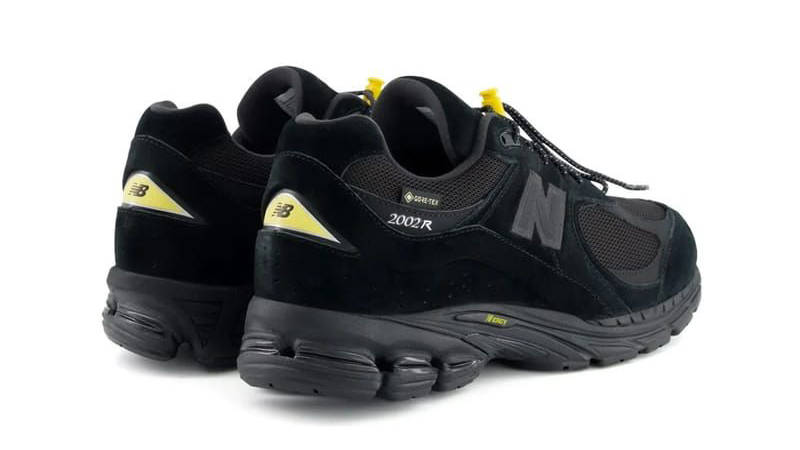 New Balance 2002R GORE-TEX Black Yellow | M2002RX3 | The Sole Supplier
