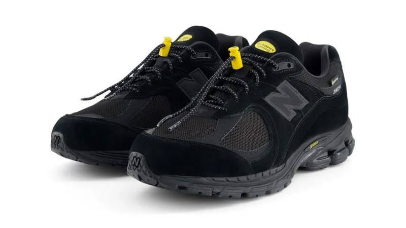 New Balance 2002R GORE-TEX Black Yellow | M2002RX3 | The Sole Supplier