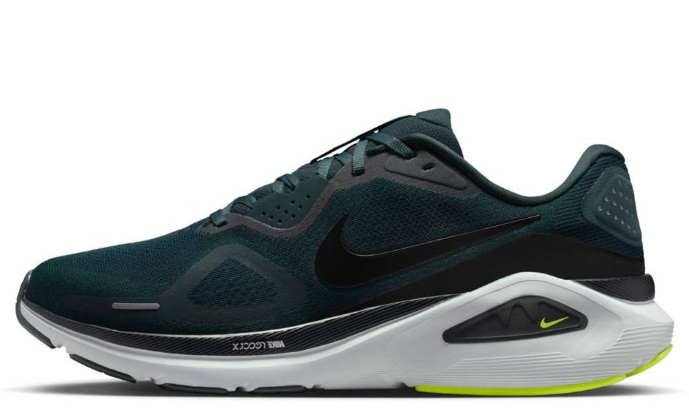 Nike Structure 26 Seaweed Volt Black | HJ1102-300 | The Sole Supplier