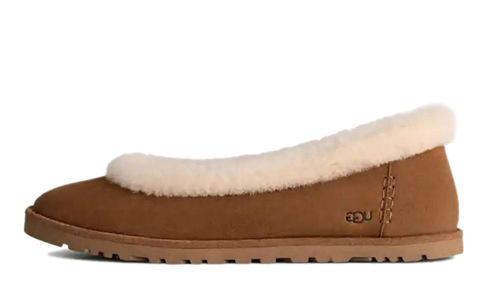 UGG Zora Ballet Flat Chestnut | 1178111-CHE | The Sole Supplier