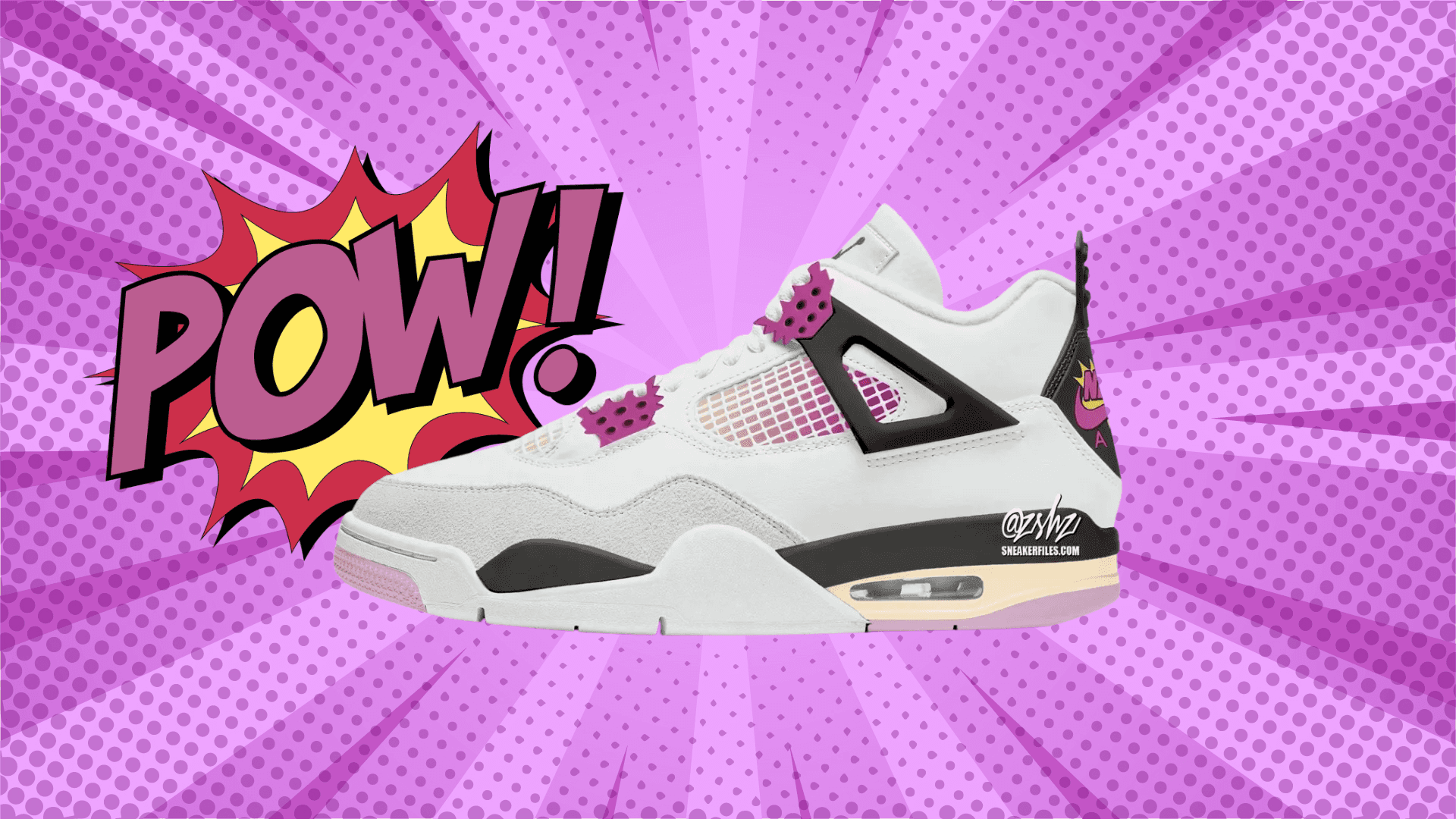 The Air Jordan 4 ‘Comic’ Nails the Nostalgic Pop Art Brief | The Sole ...