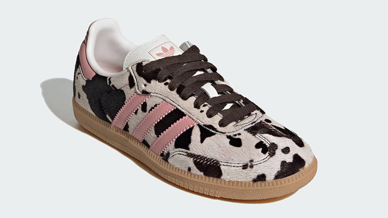 adidas Samba OG Cow Print Pink Dark Brown | KK2239 | The Sole Supplier