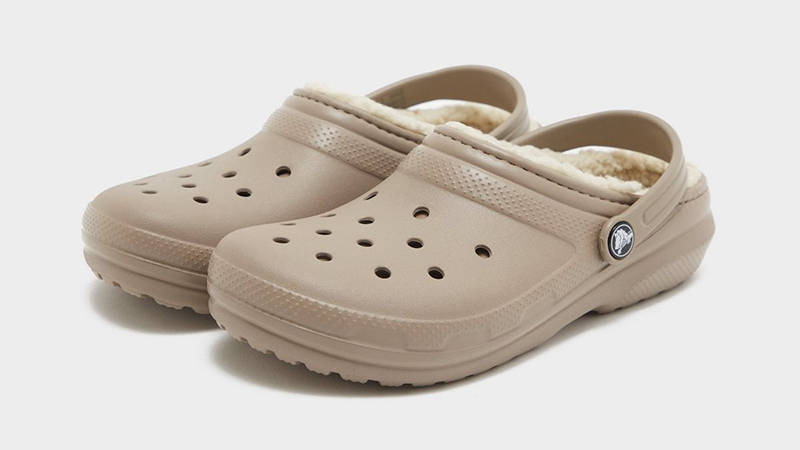 Crocs Classic Lined Clog Kids Brown | 207010-2YB | The Sole Supplier