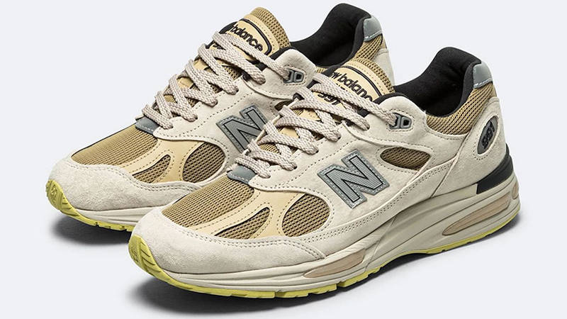 New Balance 991v2 Silver Birch | U991PW2 | The Sole Supplier