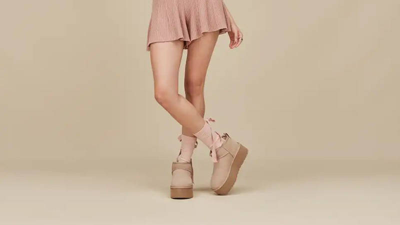 UGG Classic Ultra Mini Platform Boot Sand | 1135092-SAND | The Sole ...