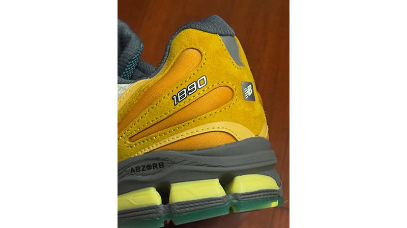 Action Bronson x New Balance 1890 Baklava Grey Yellow | The Sole Supplier