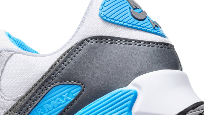 Nike Air Max 90 Platinum Tint Blue Lightning | DM0029-019 | The Sole ...
