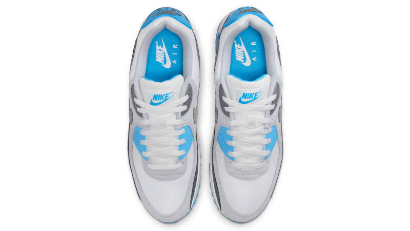 Nike Air Max 90 Platinum Tint Blue Lightning | DM0029-019 | The Sole ...