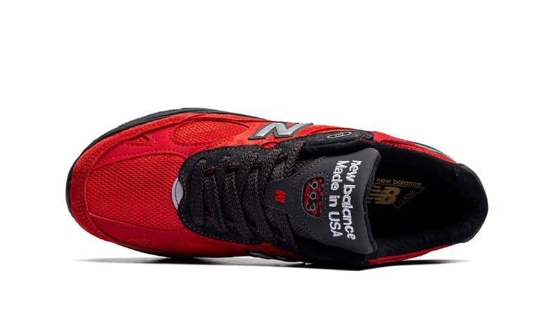 New Balance 993 Black Red | U9935CX | The Sole Supplier