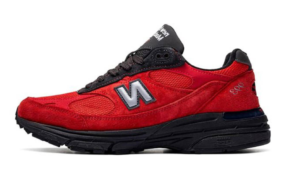 New Balance 993 Black Red | U9935CX | The Sole Supplier