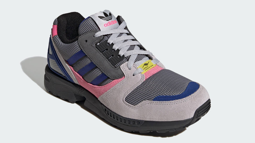 adidas ZX 8000 Grey Blue Lucid Pink | KI1377 | The Sole Supplier