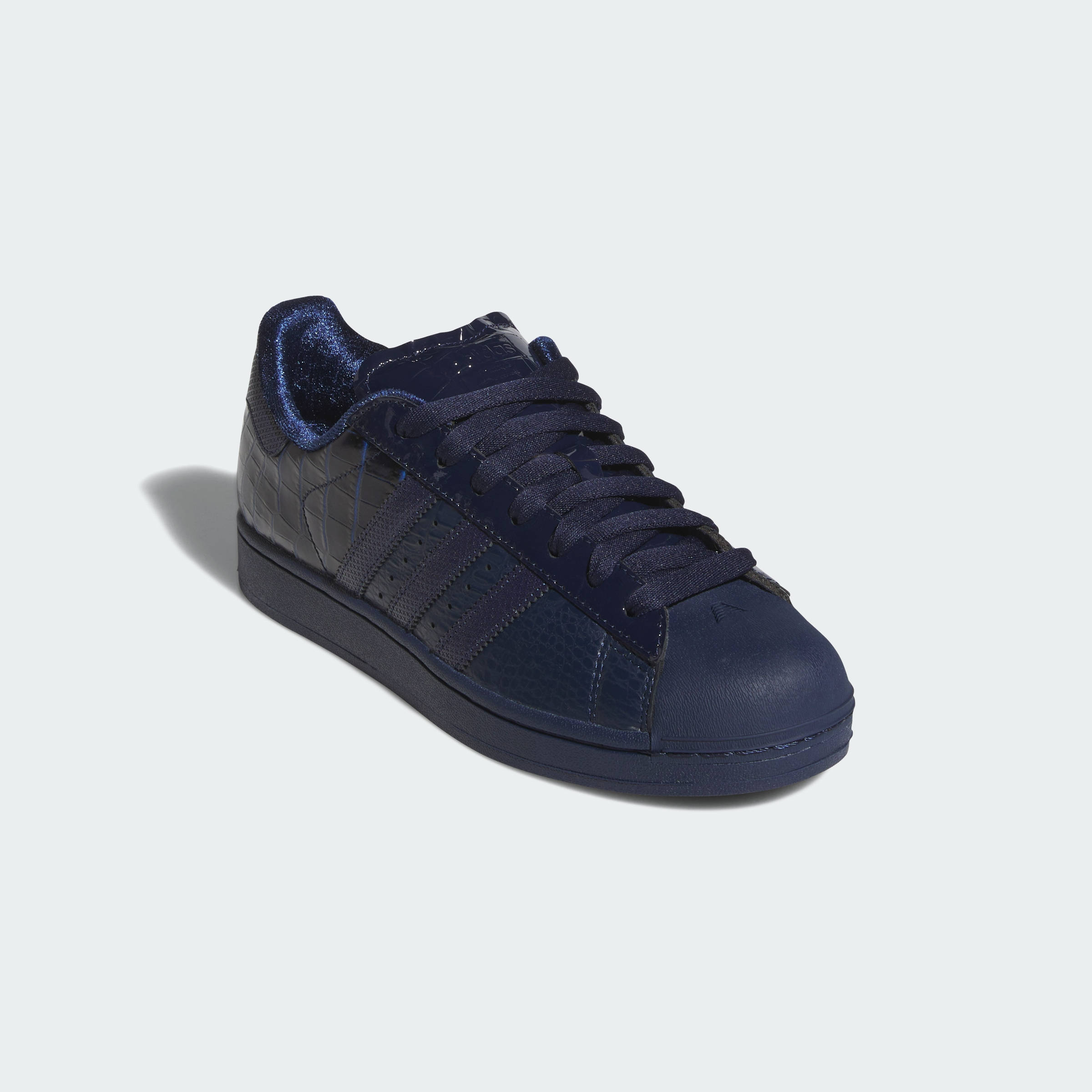 Anthony Edwards x adidas Superstar II Navy Croc | KI6585 | The Sole ...